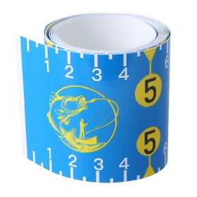 Fish Ruler Decals Fish Measuring Tape Sticker Self-Adhesive Measuring ...