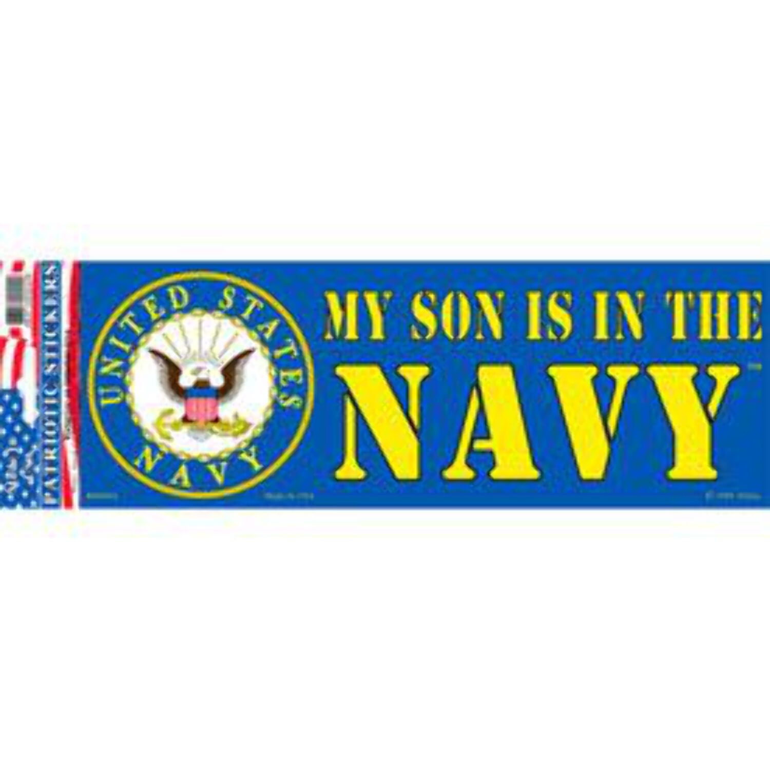 Sticker USN, My Son (3-1/2"X10") - Walmart.com