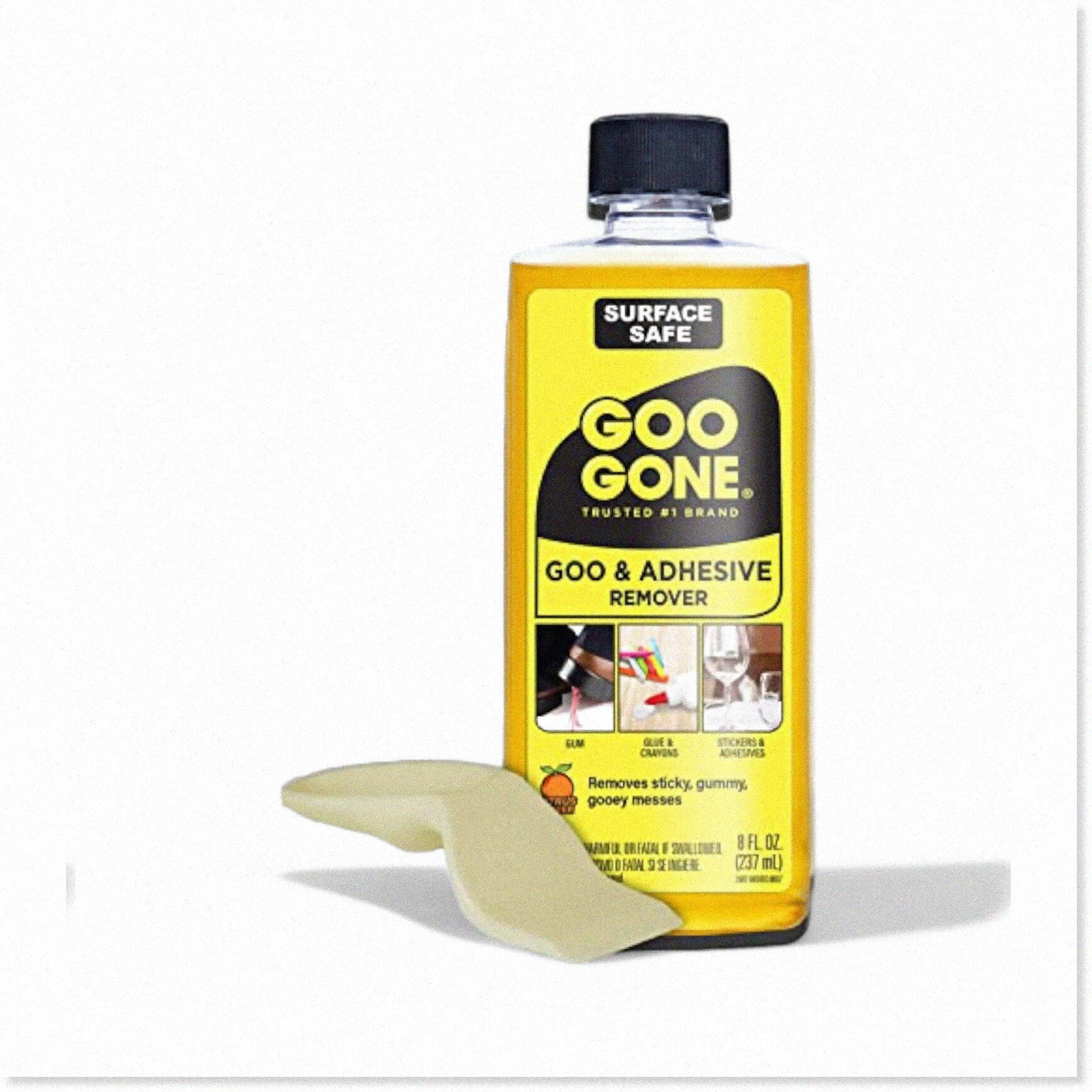 Sticker Vanish - 8oz Liquid Adhesive Remover: Effortlessly Eliminates ...