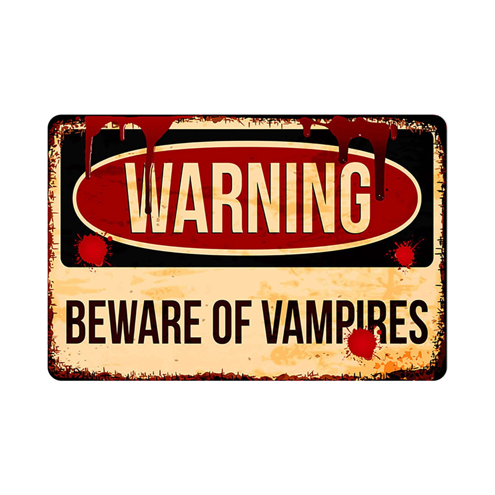 Sticker Wall Sticker Warning Sign Sticker Removable Paper Cutouts ...