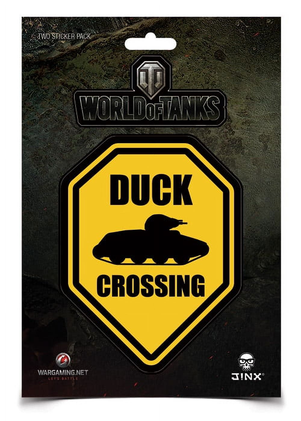 Sticker - World of Tanks - Duck Crossing Logo Sign New Toys Gifts ...