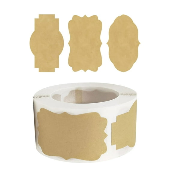 Sticker Writeable Label Sticker Jams Label Adhesive Label for Christmas ...