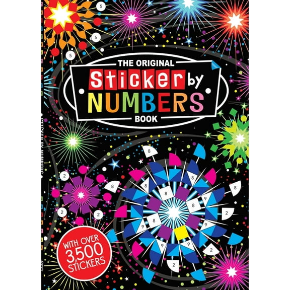 Sticker By Number Books For Adults
