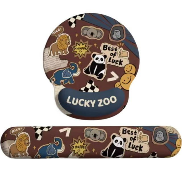 Sticker style wrist mouse pad girls wrist pad anti-slip office learning ...