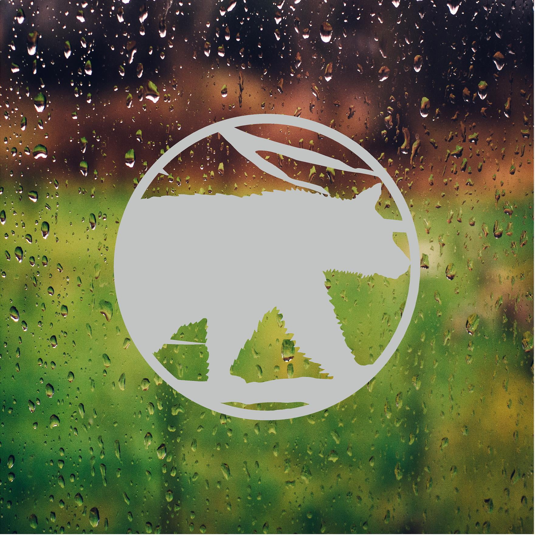 StickerChef Bear Safety Film Etched Glass Vinyl Decals Sliding Door ...