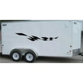 StickerChef Checkered Racing Stripe Trailer Decal - Vinyl Decal - Car ...