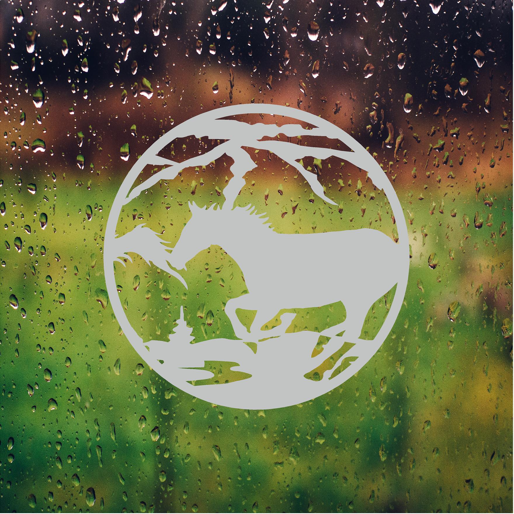 StickerChef Equestrian Front Door Etched Decal Entry Way Decor Safety ...