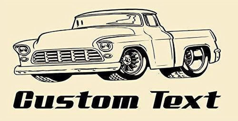 StickerChef Fast Chevy Truck Car Wall Decals Stickers Graphics Man Cave ...