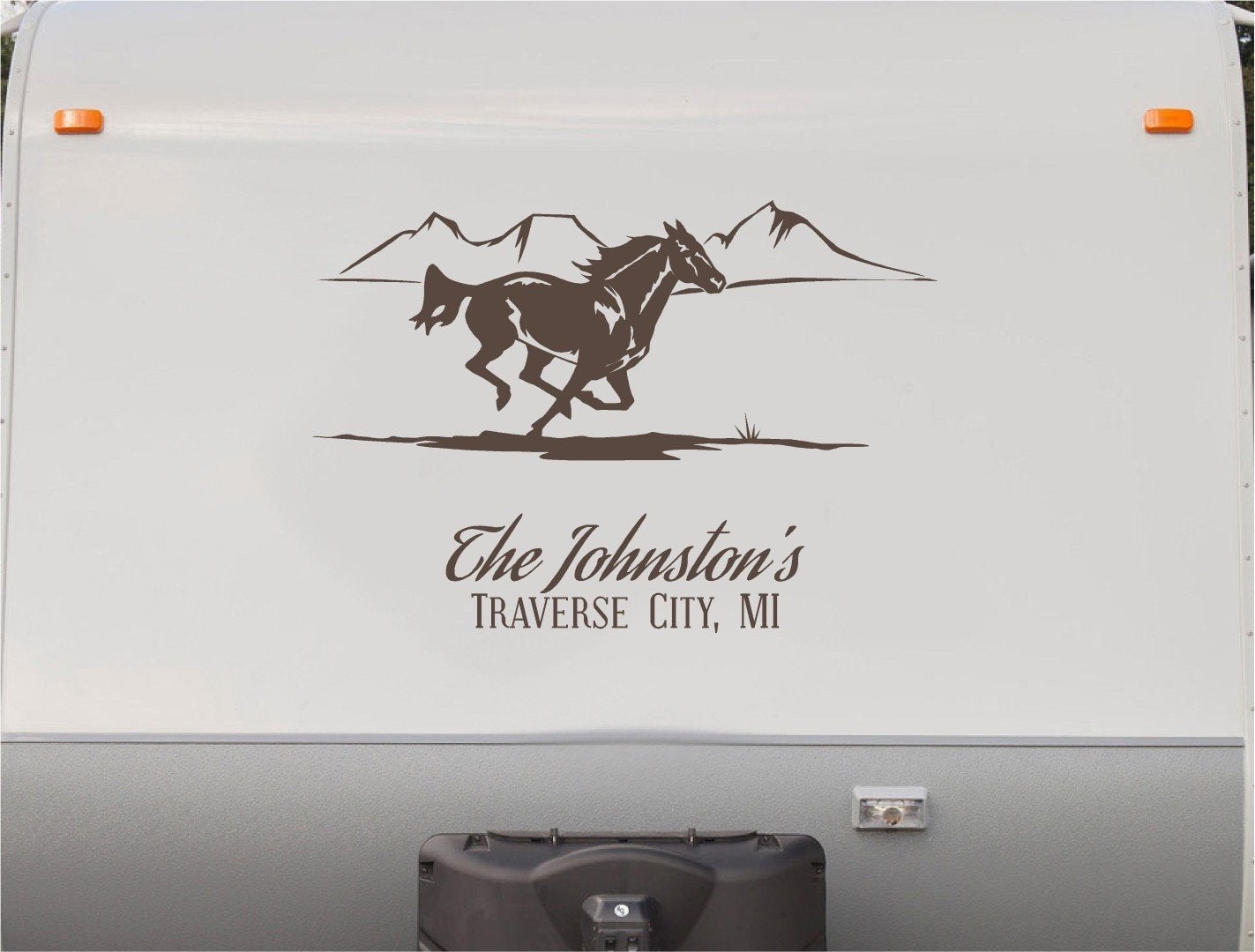 StickerChef Horse Equestrian RV Camper Motorhome Decal Sticker Graphic ...
