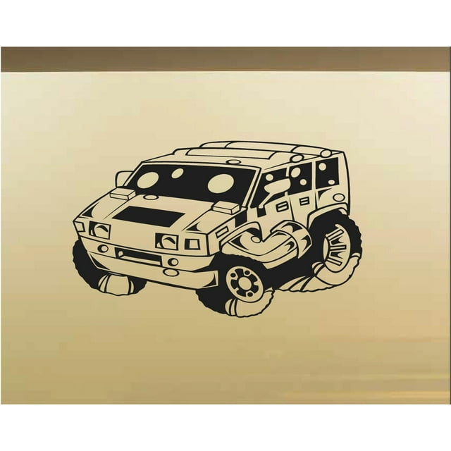 StickerChef Hummer Car Wall Decal - Auto Wall Mural - Vinyl Stickers ...