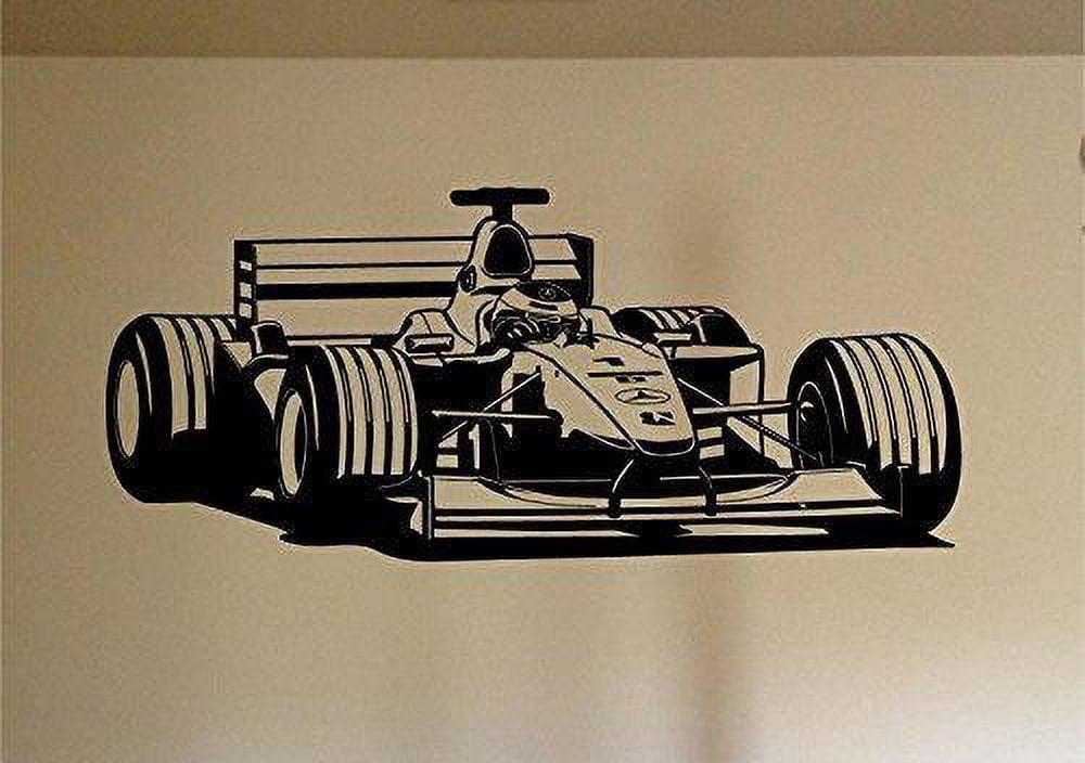 StickerChef Indy Forumla One Race Car Auto Wall Decal Stickers Murals ...