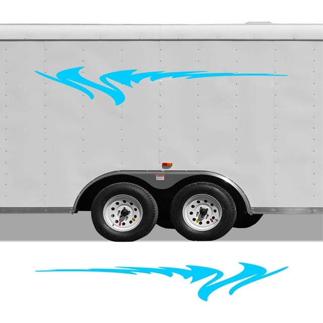 StickerChef Pontoon Boat Custom RV Decals and Stripes CB40 Replacement ...