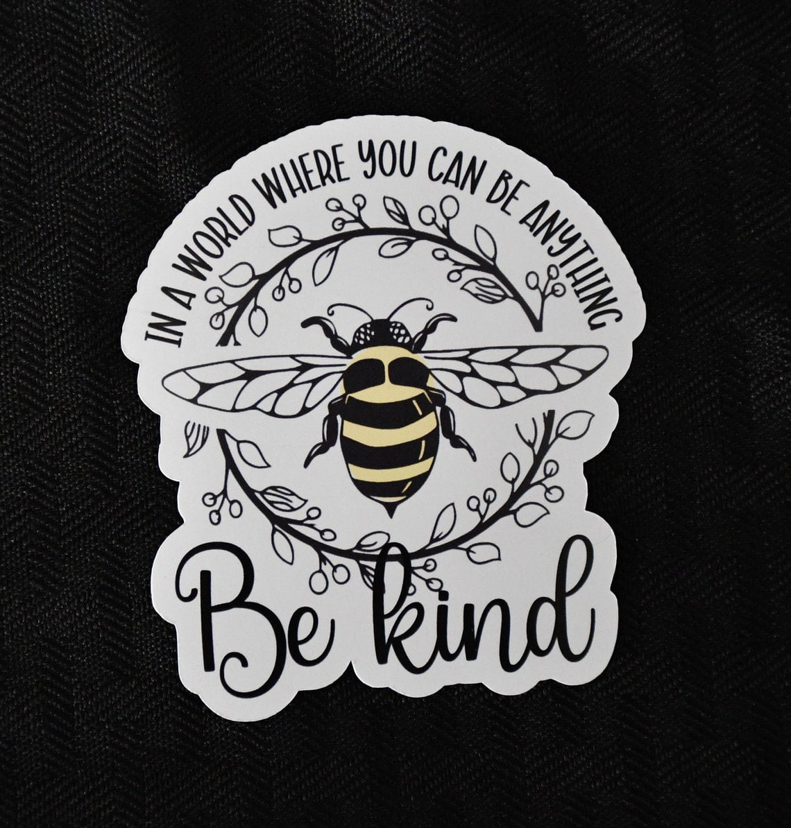 StickerCraft Be Kind ers | Boho Laptop er | Inspirational Water Bottle ...