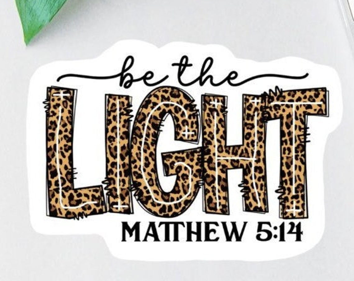 StickerCraft Be The Light er, Bible er Pack, Faith ers, Religious Decal ...