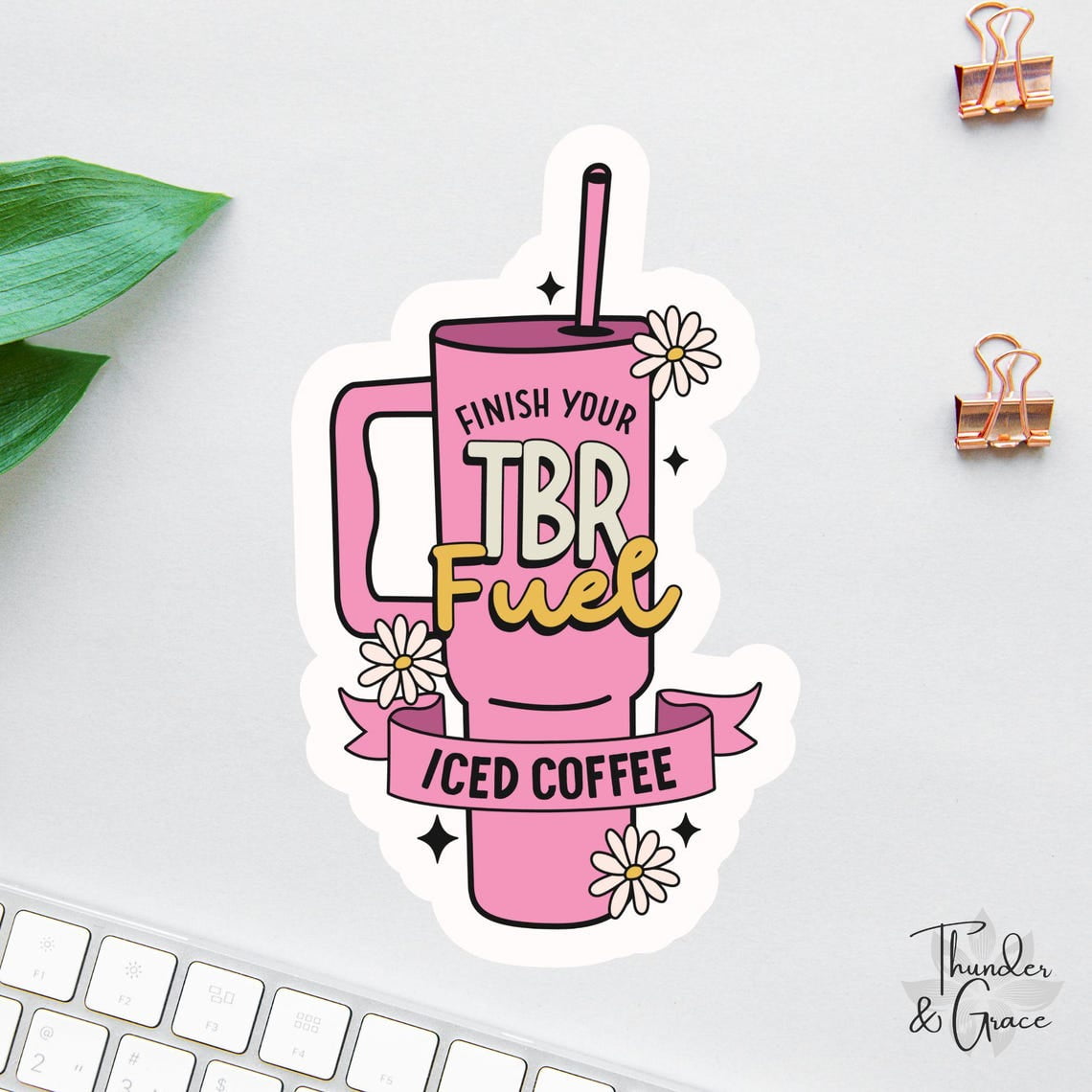 StickerCraft Bookish er, Finish Your TBR Fuel ers, Books And Coffee ...