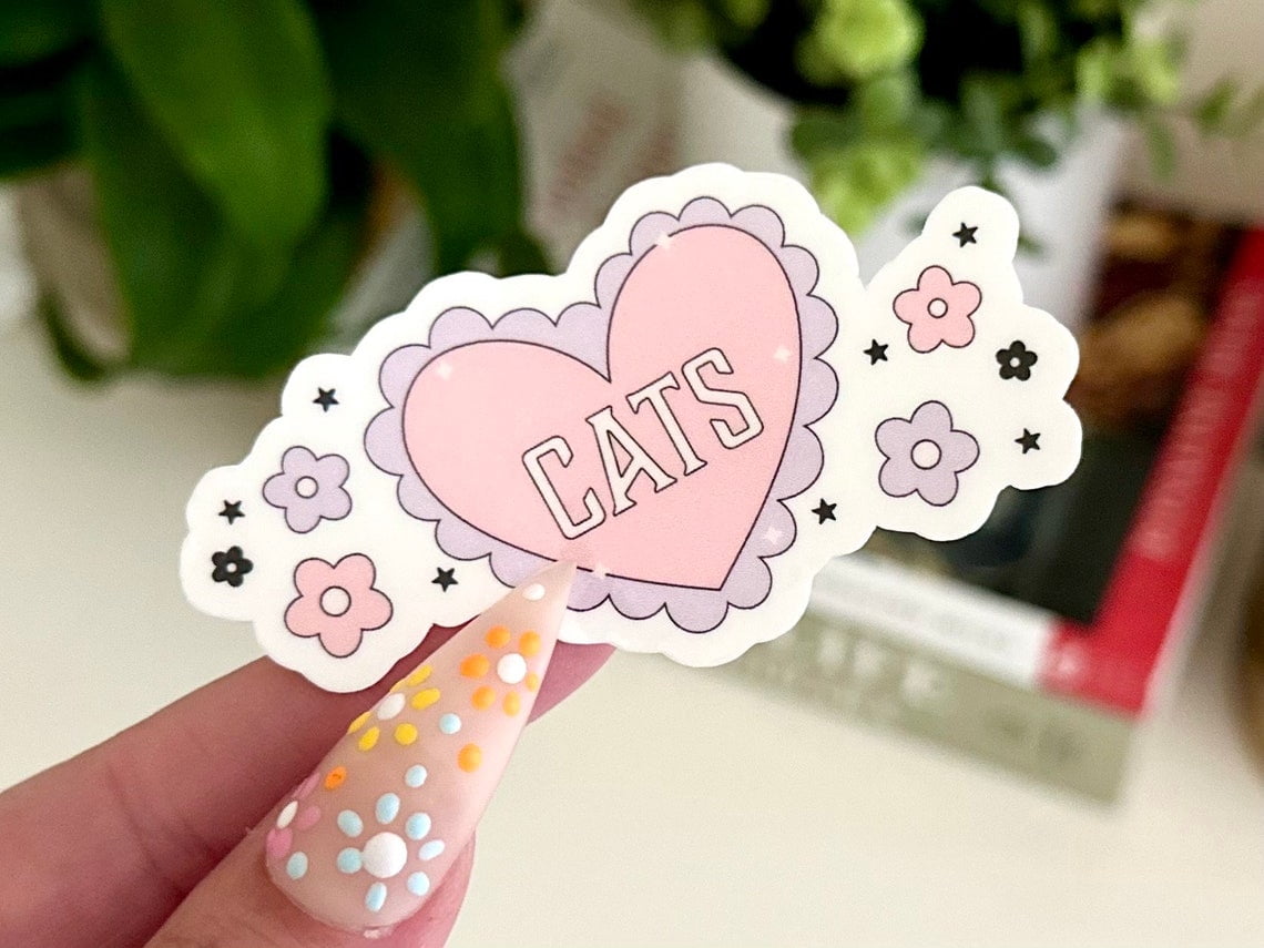 StickerCraft Cats Waterproof er, Laptop Decals, Waterbottle ers ...