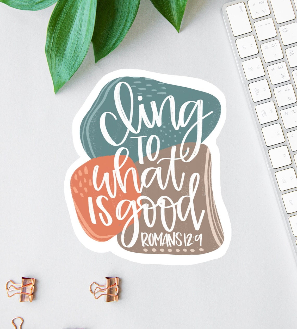 StickerCraft Cling to what is Good er, Affirmation ers, Laptop er ...