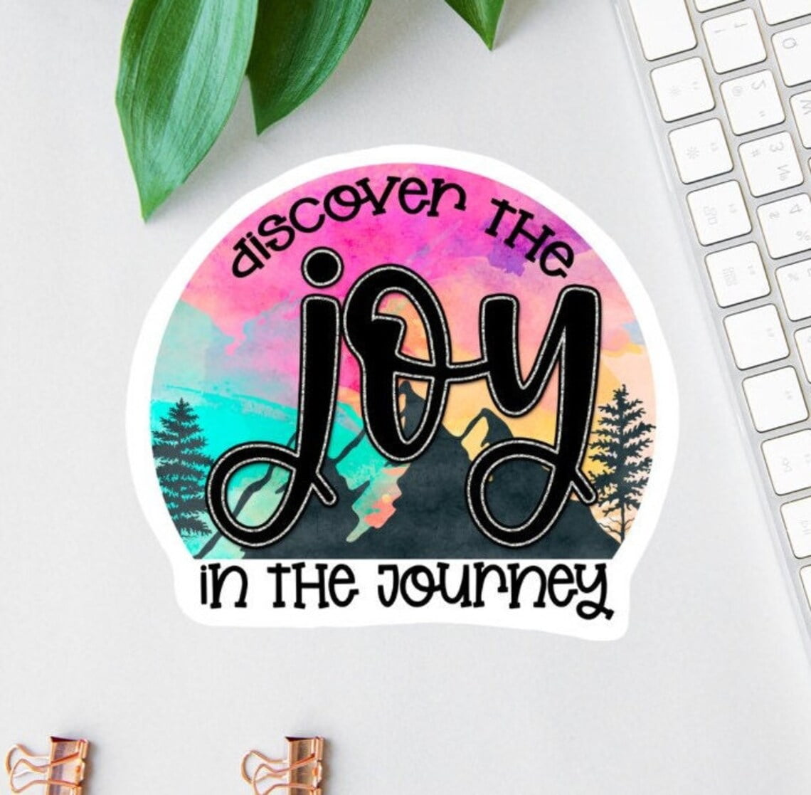 StickerCraft Discover the Joy In the Journey er, Affirmation ers ...