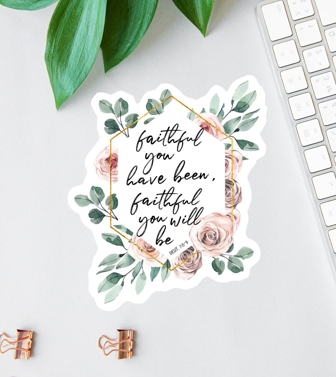 StickerCraft Faithful You Have Been er, Affirmation ers, Laptop er ...