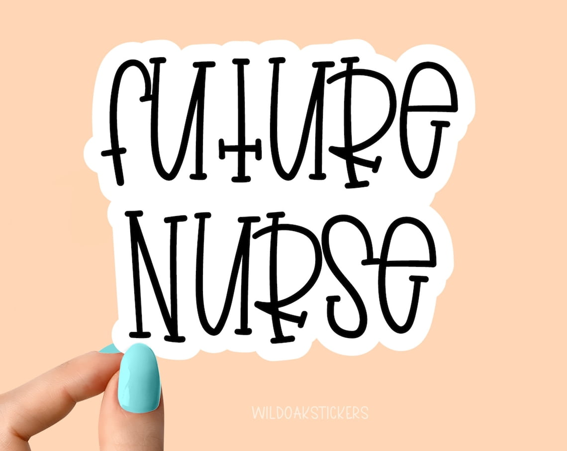 StickerCraft Future Nurse er, Nursing er, Nurse ers Laptop Decals ...