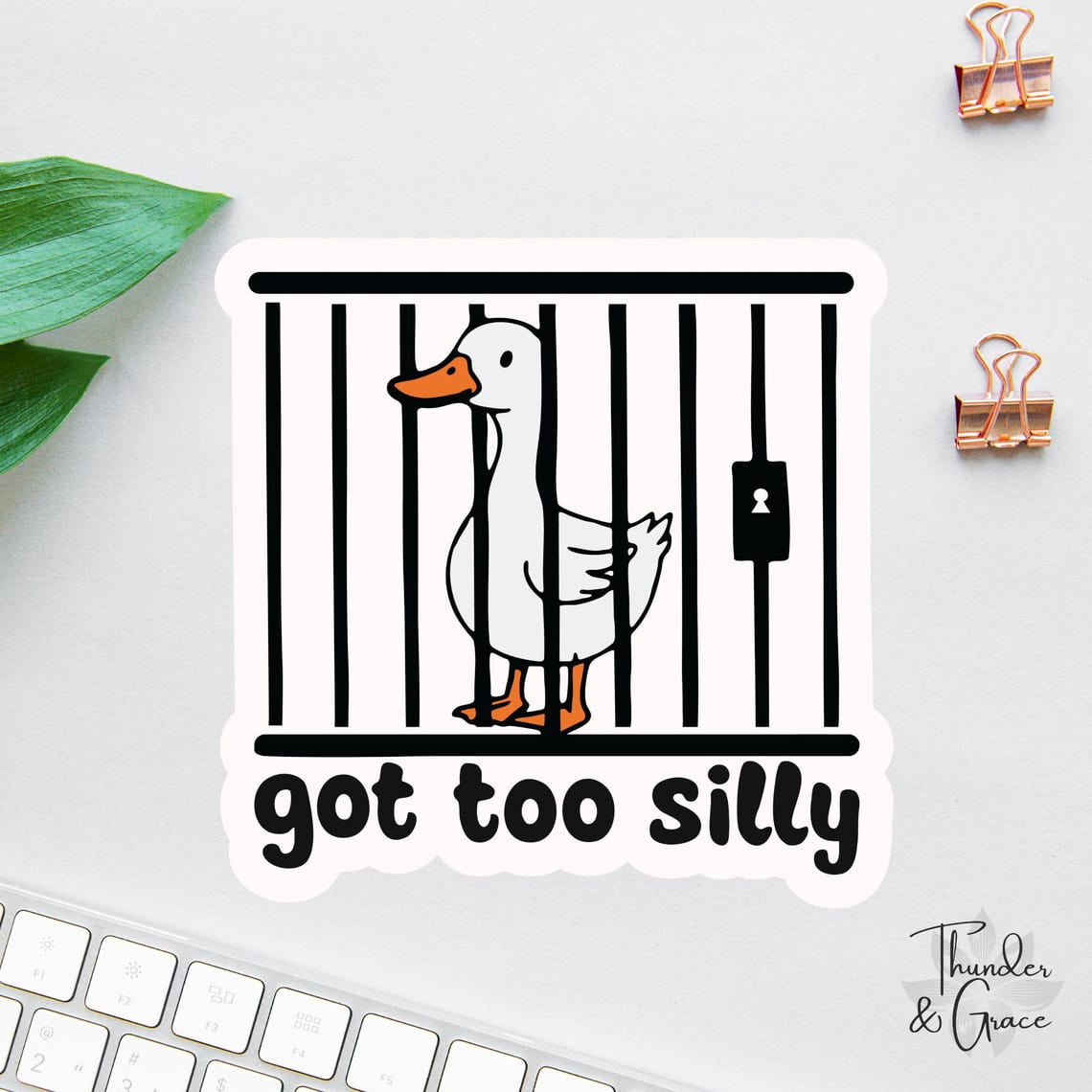 StickerCraft Got Too Silly er, Silly Goose er, Sarcastic er, Funny ...