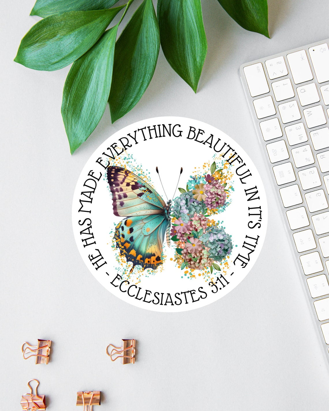 StickerCraft He Has Made Everything Beautiful er, Affirmation ers ...