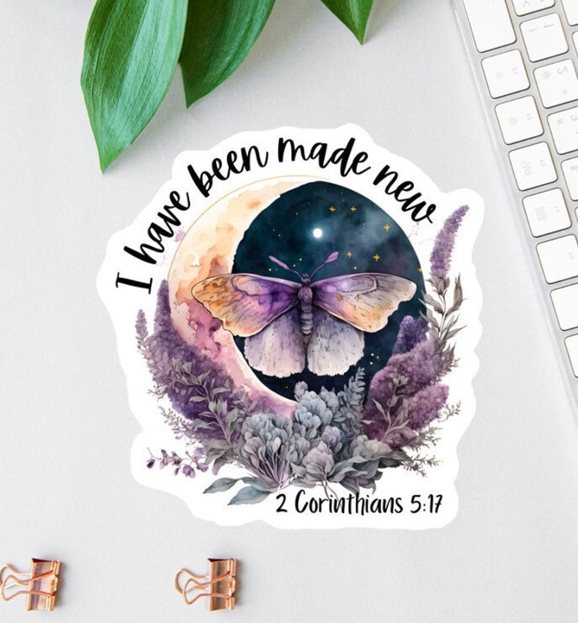 StickerCraft I Have Been Made New ers, Clear Laptop er, Water Bottle ...