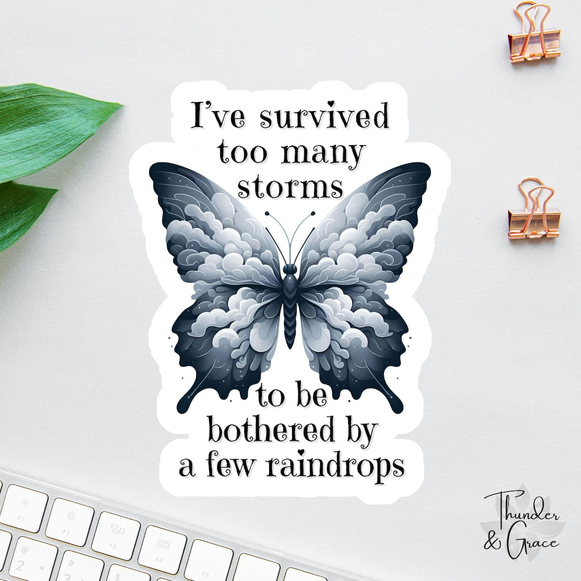 StickerCraft I've Survived Too Many Storms er, Anxiety er, Affirmation ...