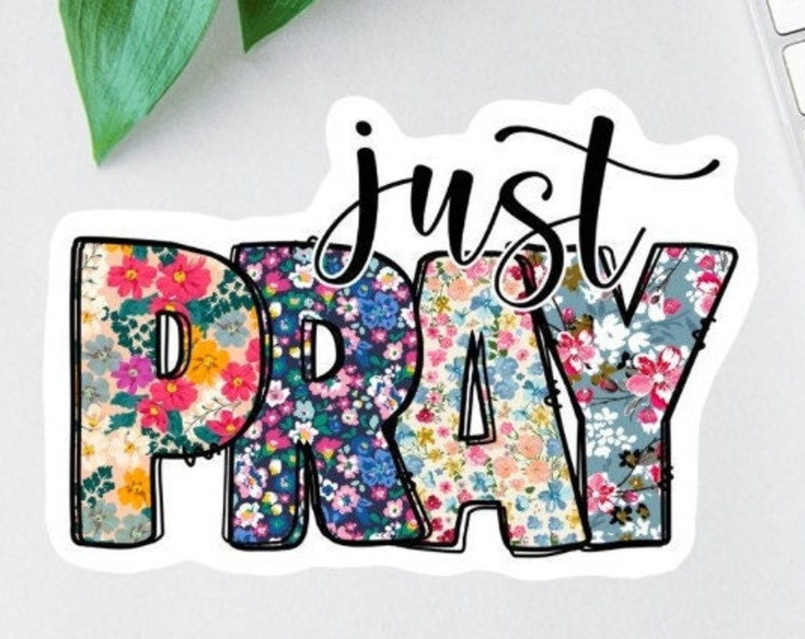 StickerCraft Just Pray er, Bible er Pack, Faith ers, Religious Decal ...