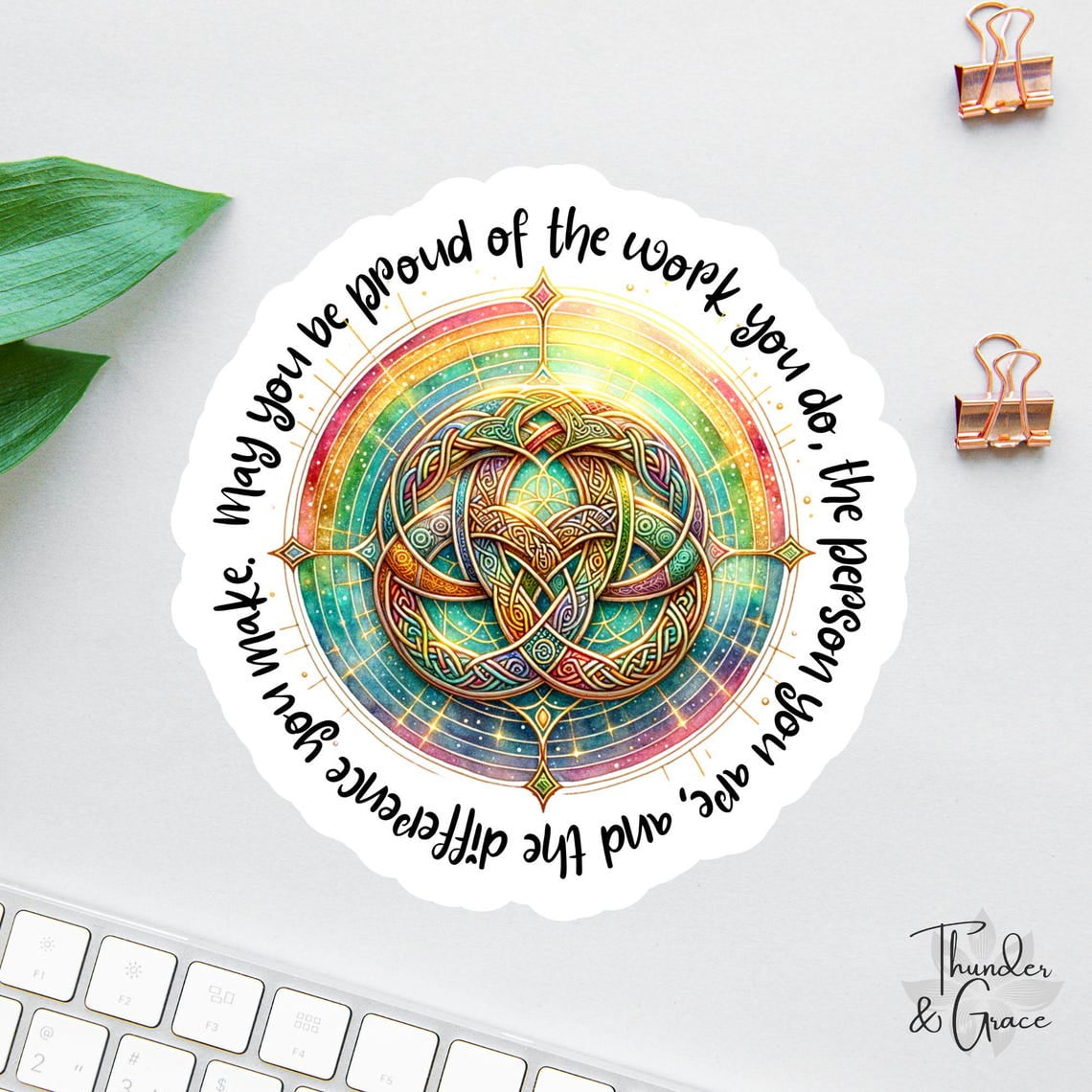 StickerCraft May You Be Proud Of The Work You Do ers, Celtic Knot ...