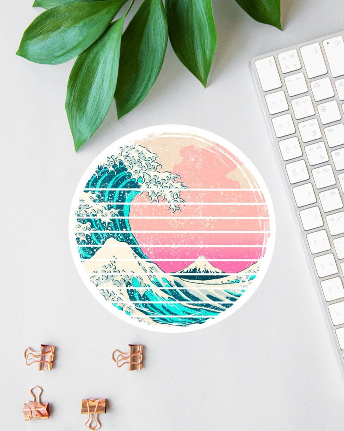 StickerCraft Ocean Wave er, Beach er Pack, Make Waves Decal, Retro ...