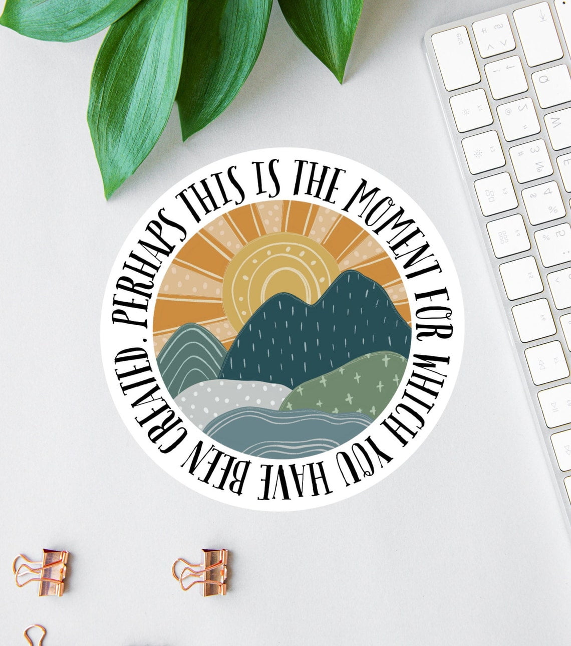 StickerCraft Perhaps This Is The Moment er, Laptop er, Water Bottle ...