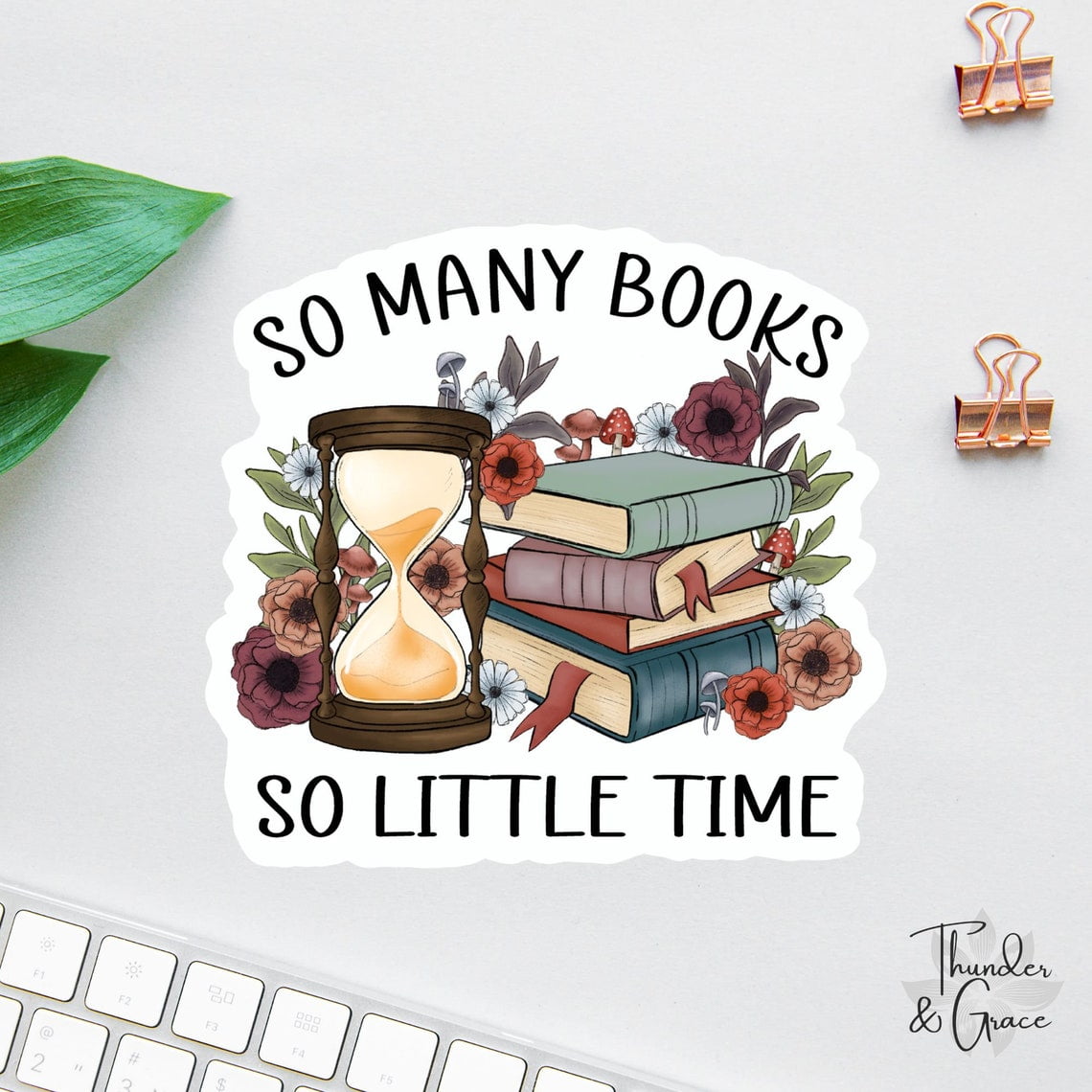 StickerCraft So Many Books, So Little Time er, Bookish er, Kindle ...