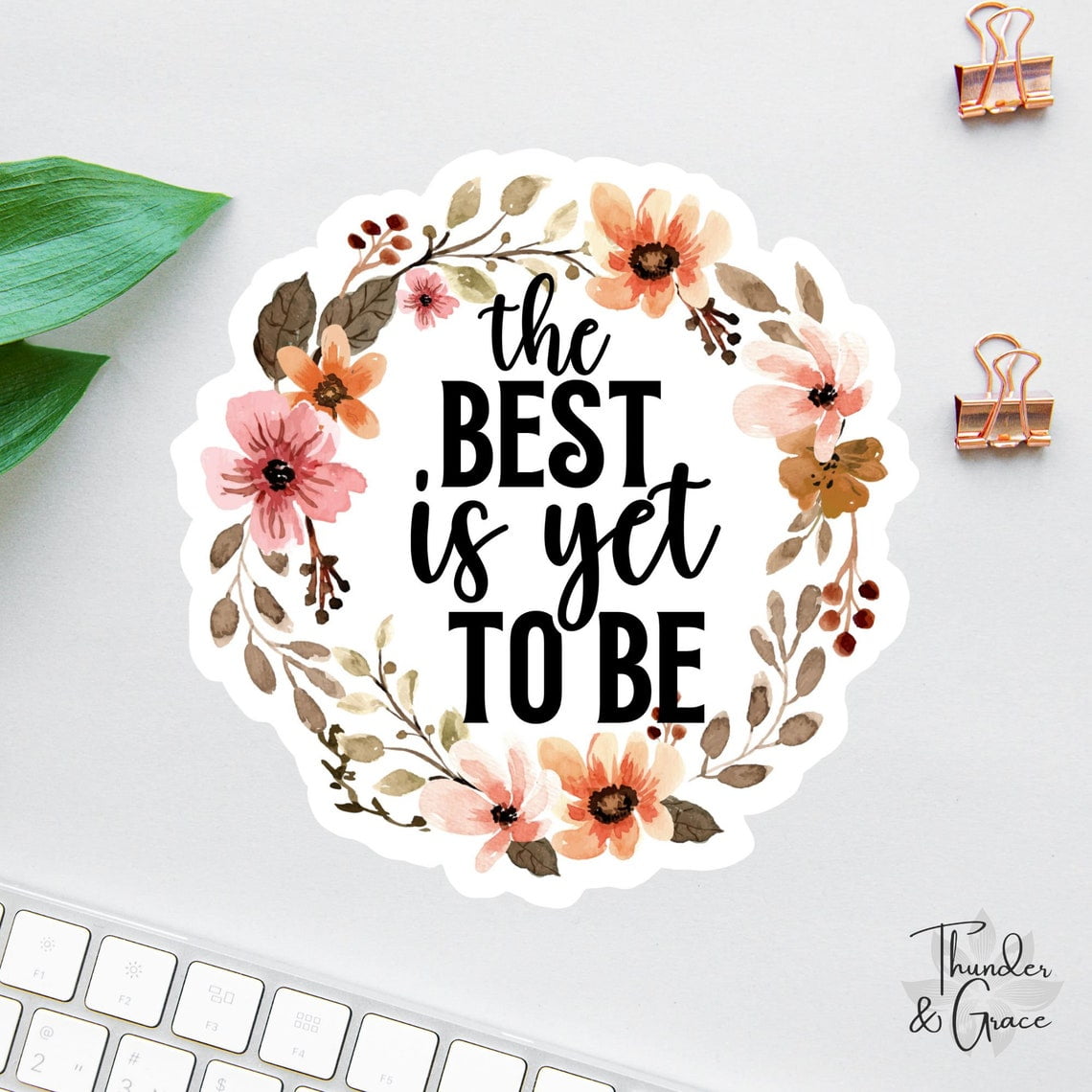 StickerCraft The Best Is Yet To Be er, Motivational Decal, Affirmation ...