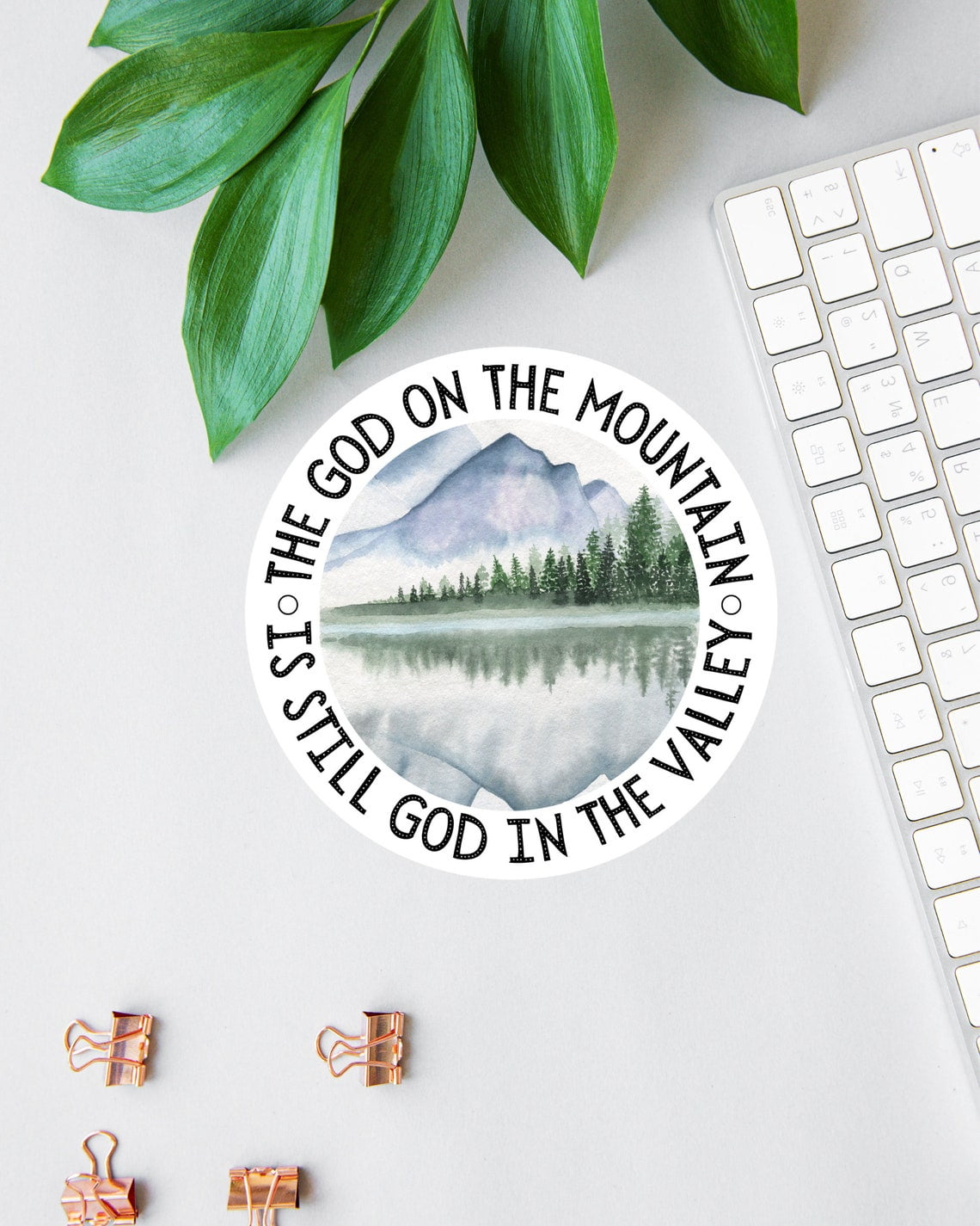 StickerCraft The God On The Mountain er, Bible er Pack, Faith ers ...