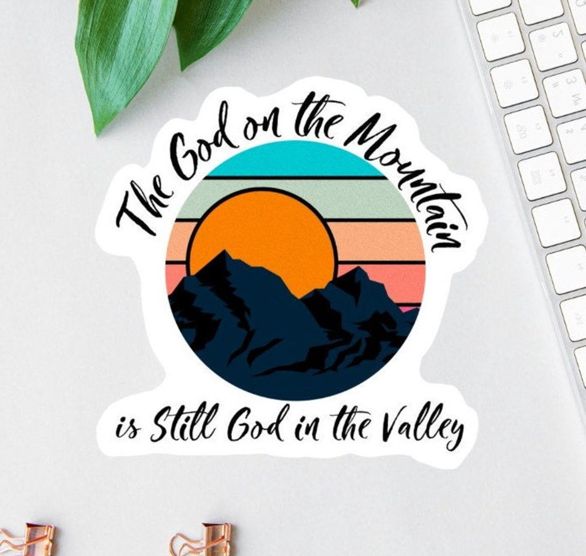 StickerCraft The God On The Mountain er, Bible er Pack, Faith ers ...