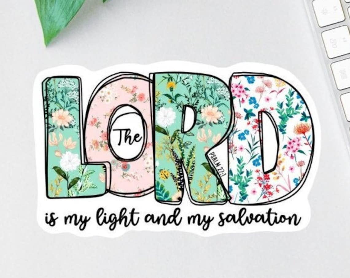 StickerCraft The Lord Is My Light er, Bible er Pack, Faith ers ...