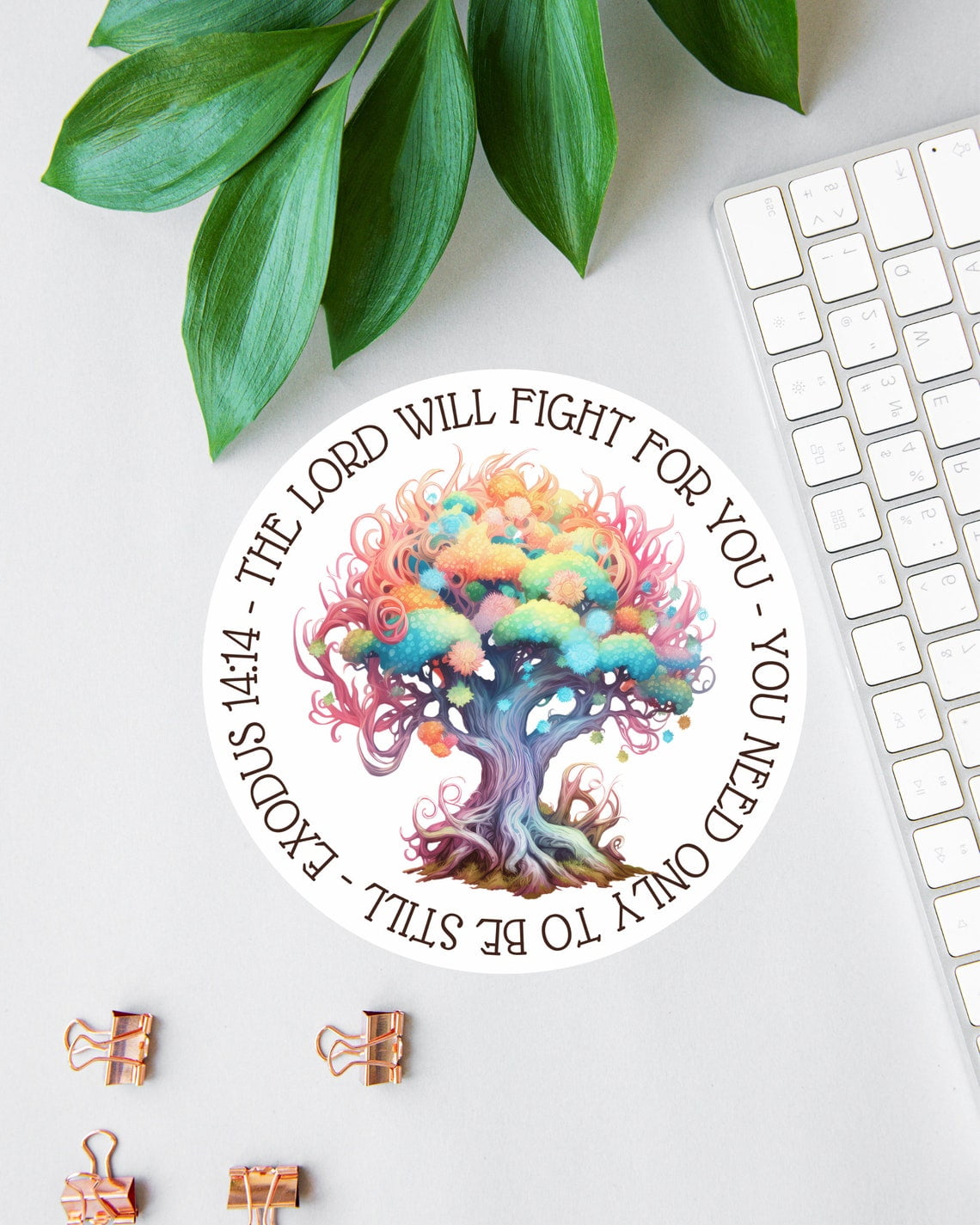 StickerCraft The Lord Will Fight For You er, Bible er, Faith er ...