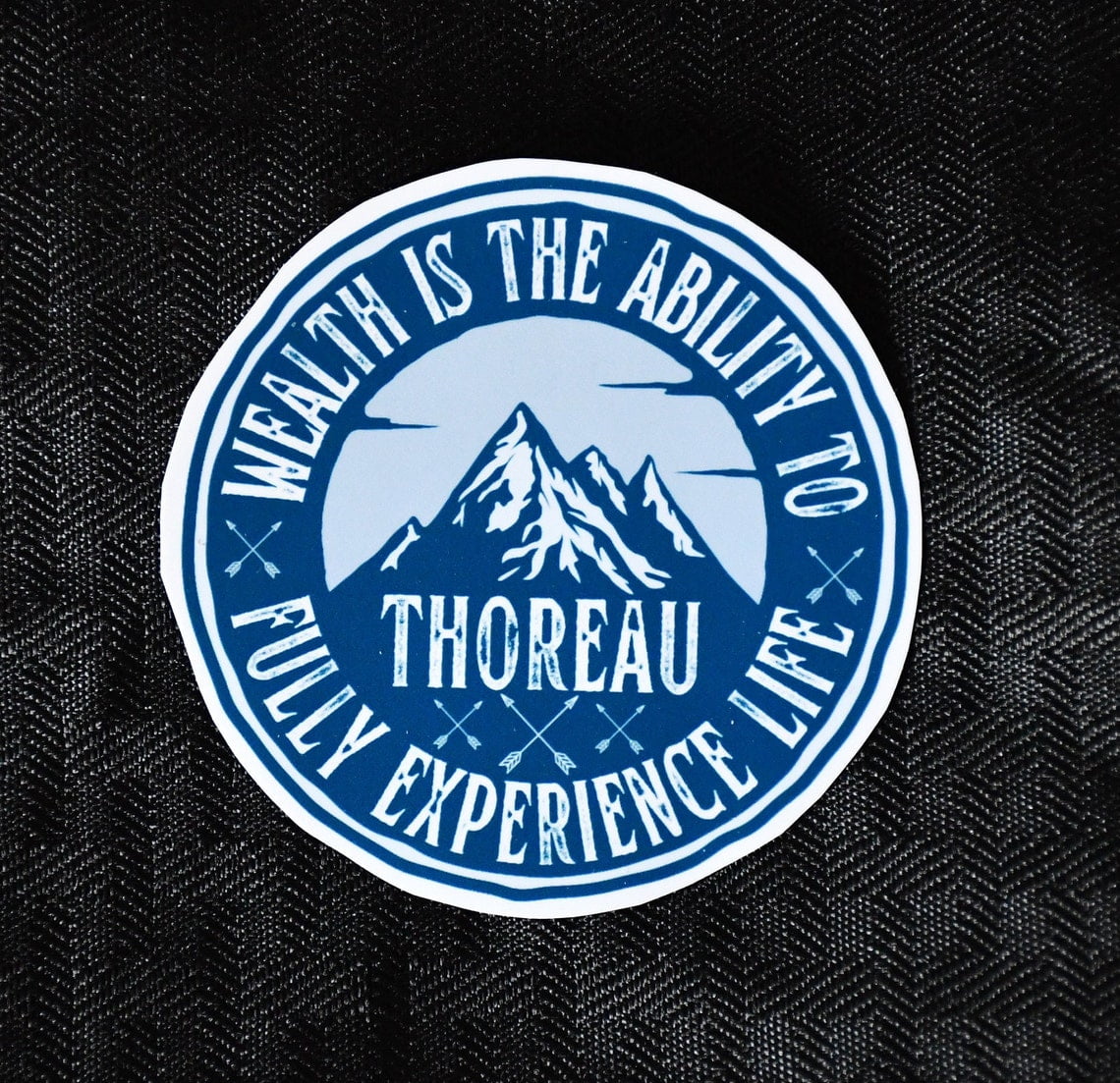 StickerCraft Wealth Is The Ability To Fully Experience Life er or ...