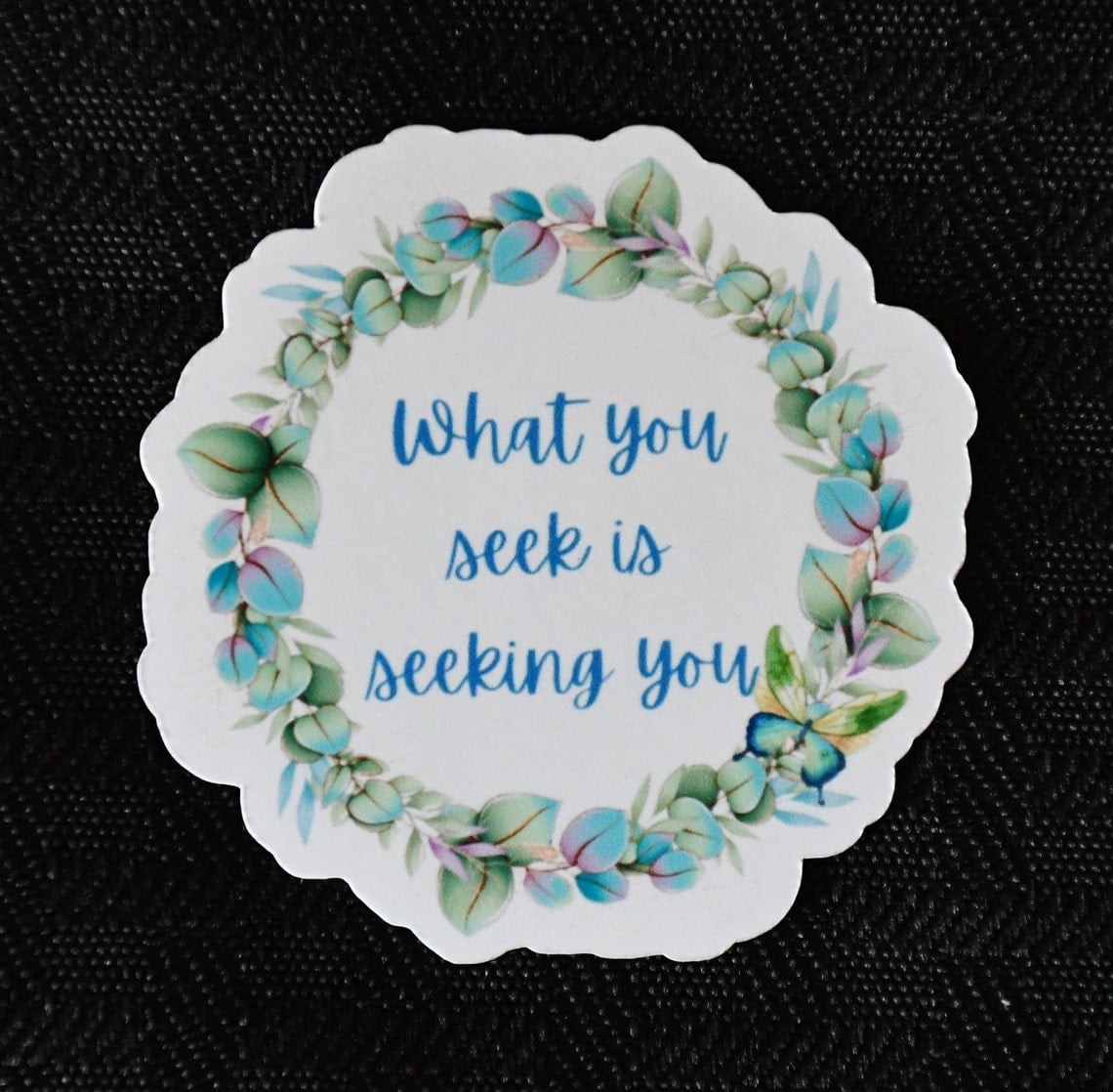 StickerCraft What You Seek Is Seeking You er | Rumi Quote Laptop er ...