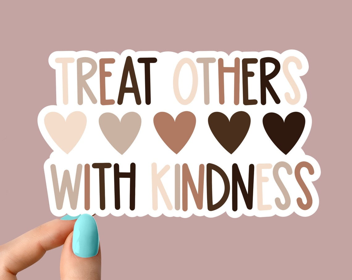 StickerCraft treat others with kindness er, diversity ers, water bottle ...