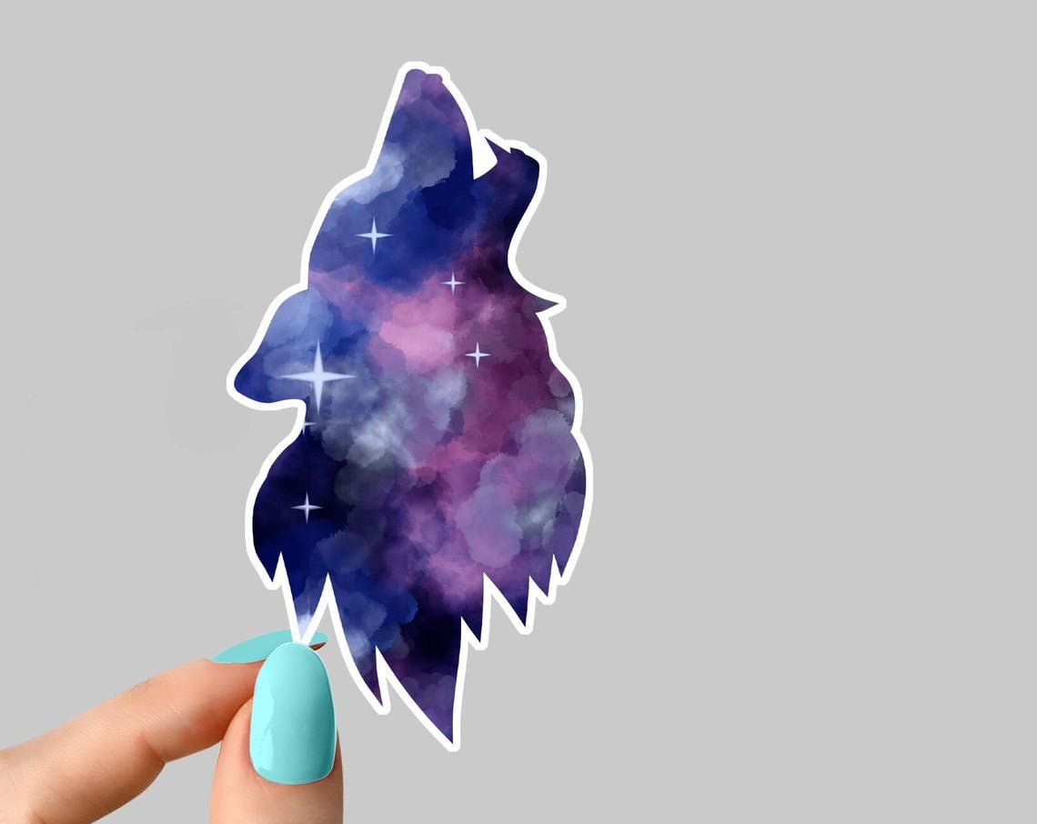 StickerCraft wolf universe ers, wolf ers, nature er universe ers ...