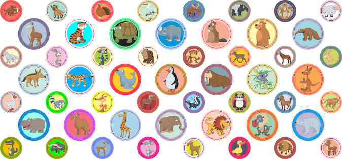 StickerTalk Brand Zoo Animals Camera Dots(R) - Walmart.com