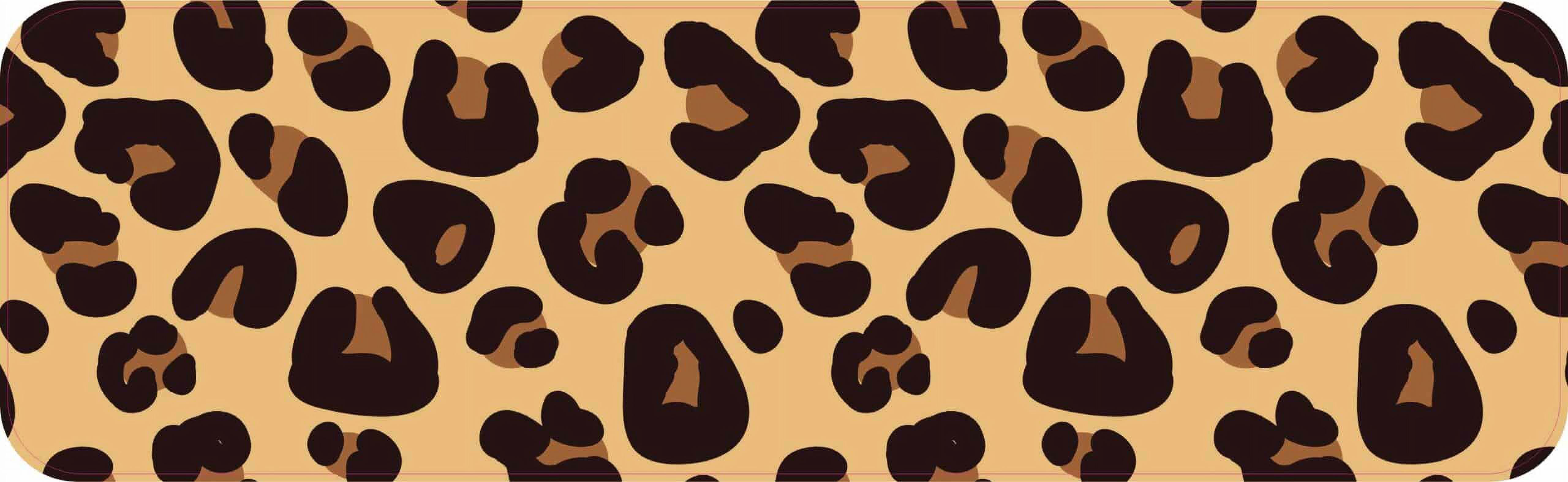 StickerTalk Cheetah Print Sticker, 10 inches x 3 inches - Walmart.com