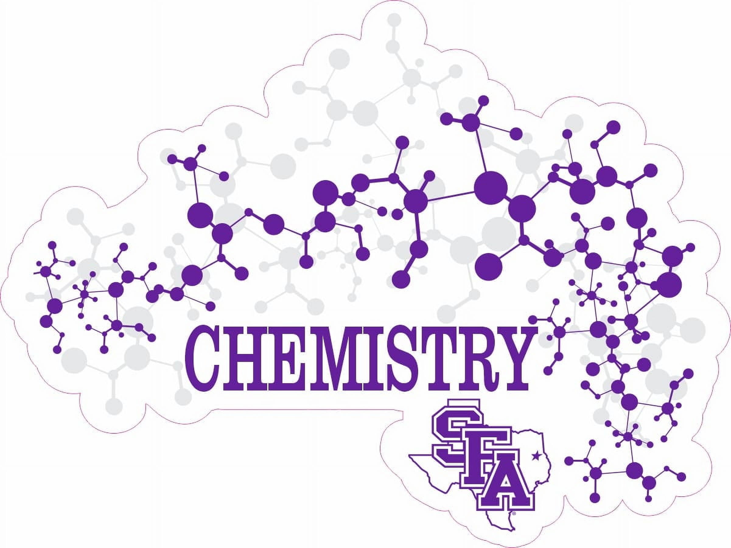 StickerTalk Officially Licensed SFA Chemistry Vinyl Sticker, 4 inches x ...