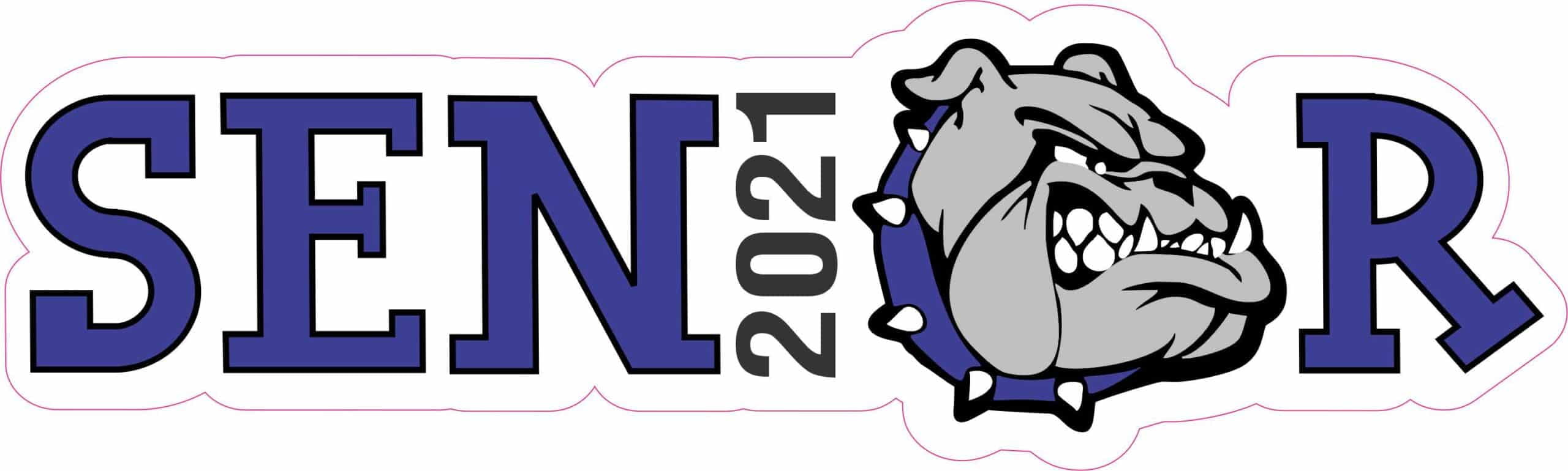 StickerTalk Senior 2024 Sticker, 10 inches x 3 inches - Walmart.com