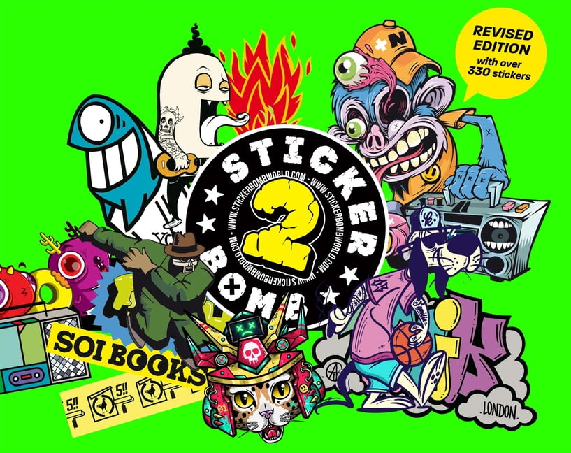 Stickerbomb 2: Fully Revised and Updated New Edition, (Paperback ...