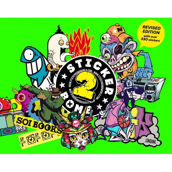 Stickerbomb 2: Fully Revised and Updated New Edition, (Paperback ...