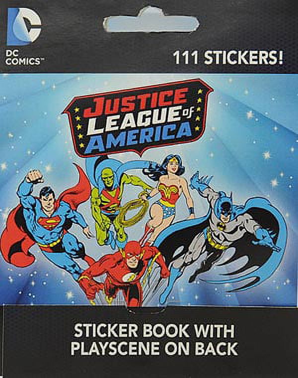 Stickerfitti 111 count Sticker Book DC Comics - Walmart.com