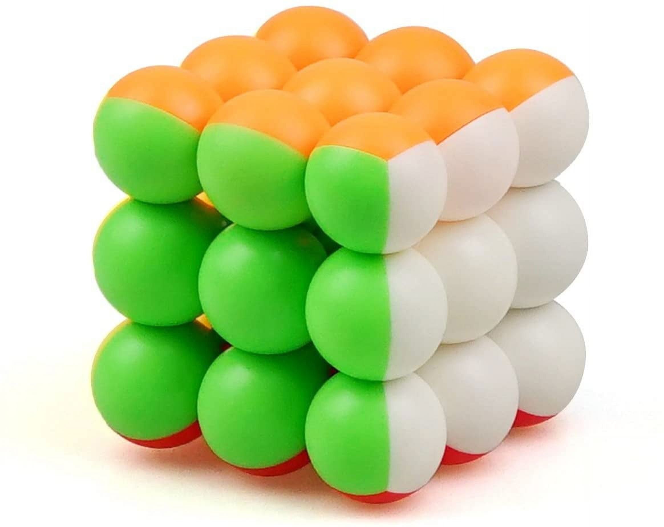 Stickerless 3x3 Cube Puzzle - Smooth Performance Speed Cube - Walmart.com
